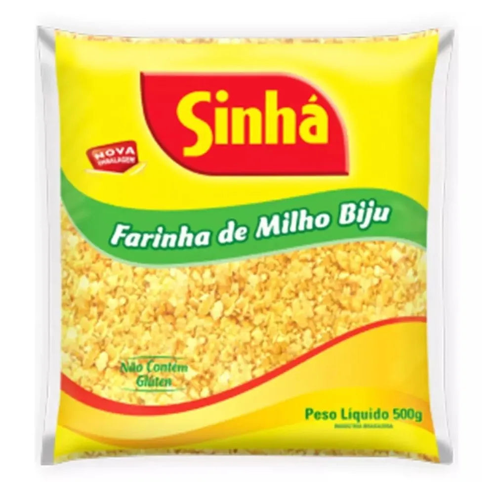 Sinha Farinha de Milho Biju 500g — Everyday Brazil - Supermercado ...