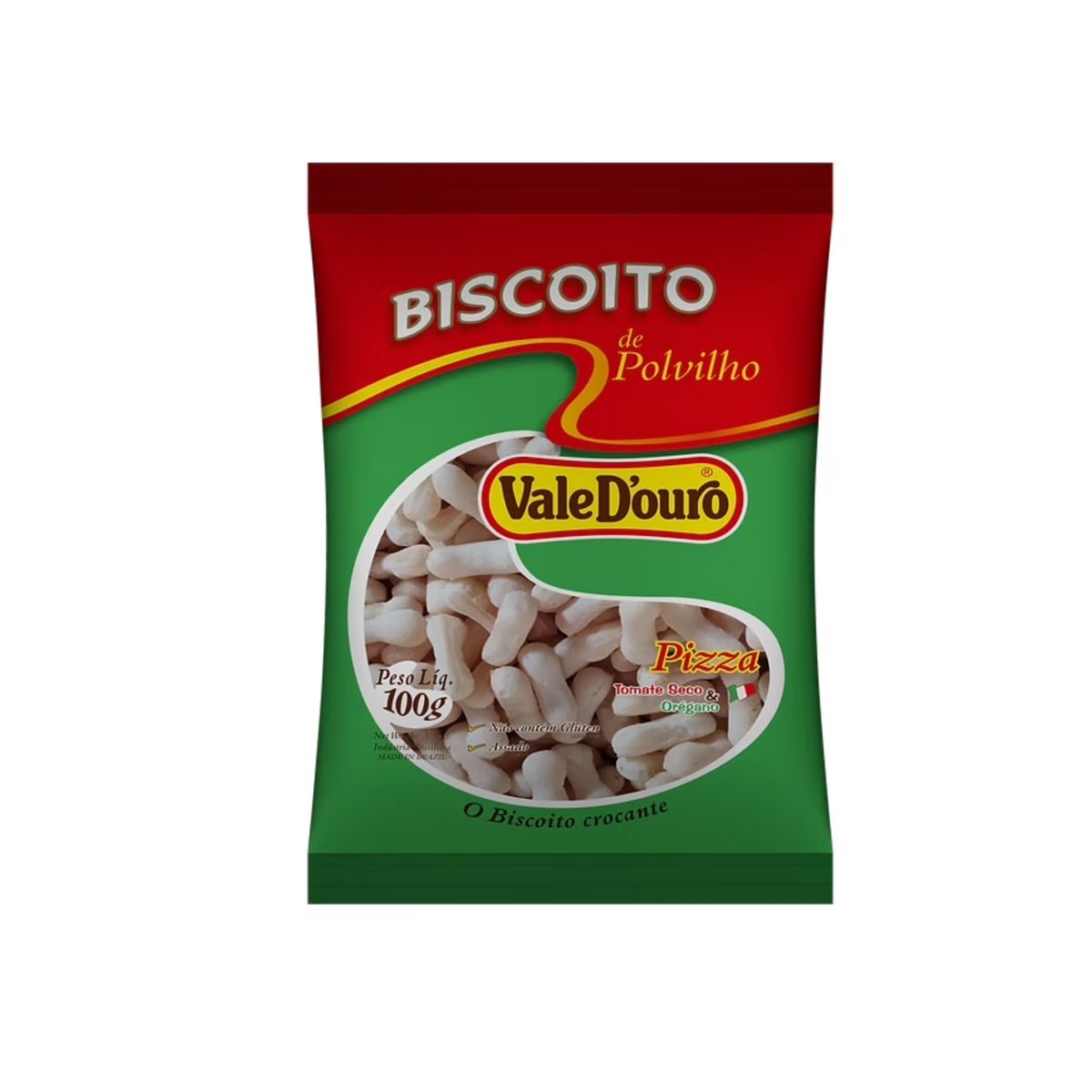 Vale D'ouro Biscoito Polvilho Pizza 100g — Everyday Brazil - Supermercado Brasileiro Online nos EUA