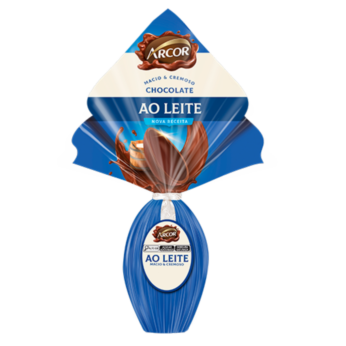 Arcor Ovo de Páscoa Chocolate ao Leite 190g — Everyday Brazil ...