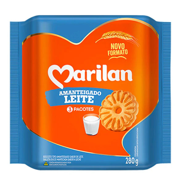 Marilan Amanteigado Leite 280g — Everyday Brazil - Supermercado ...