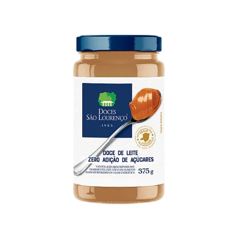 São Lourenço Doce de Leite Zero Adição de Açúcar 375g — Everyday Brazil ...