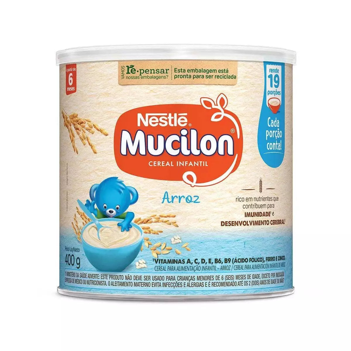 Nestlé Mucilon Rice Oats 400g — Everyday Brazil - Supermercado ...